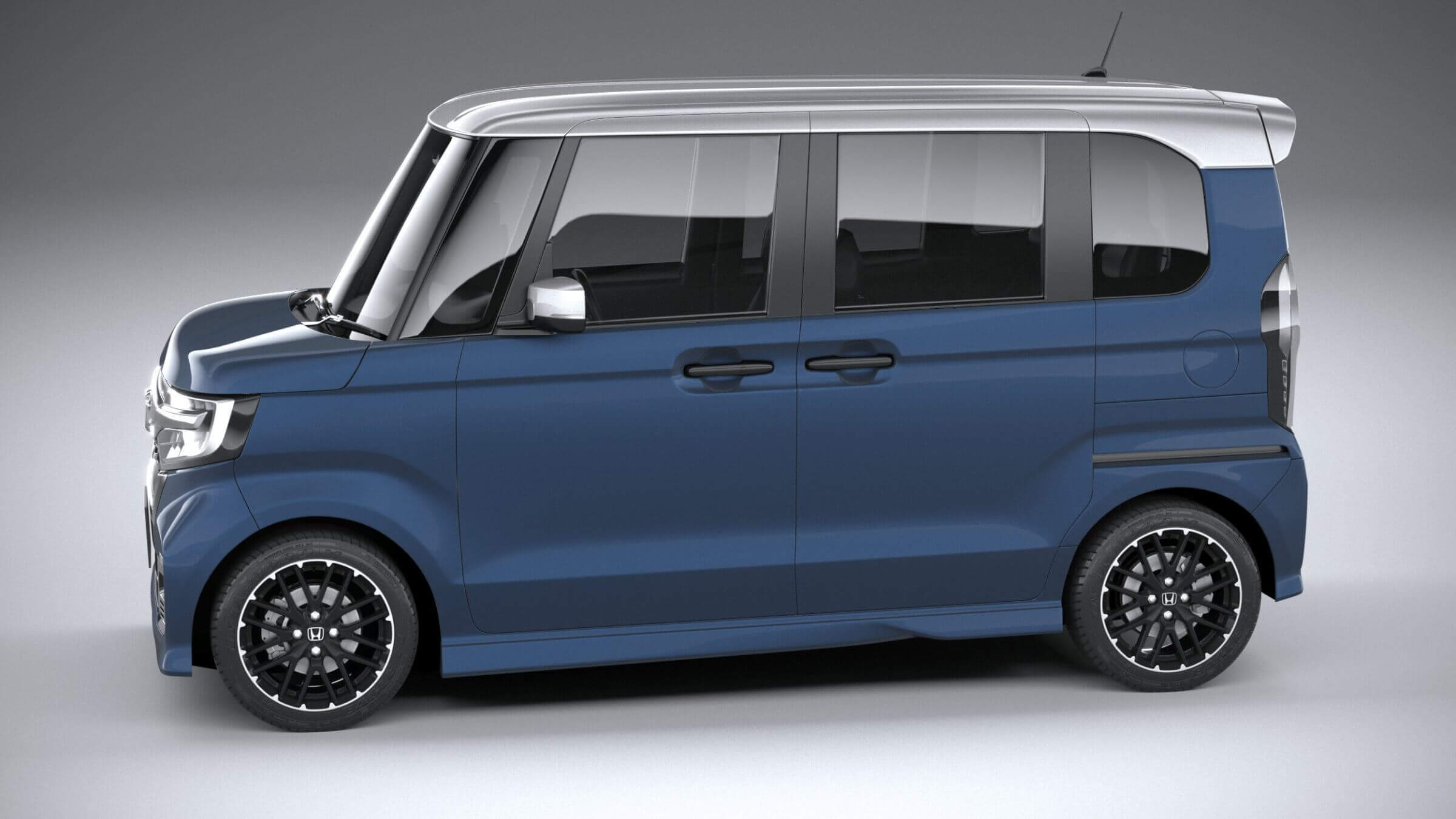 Honda N-Box Custom 2022 3D Model by SQUIR