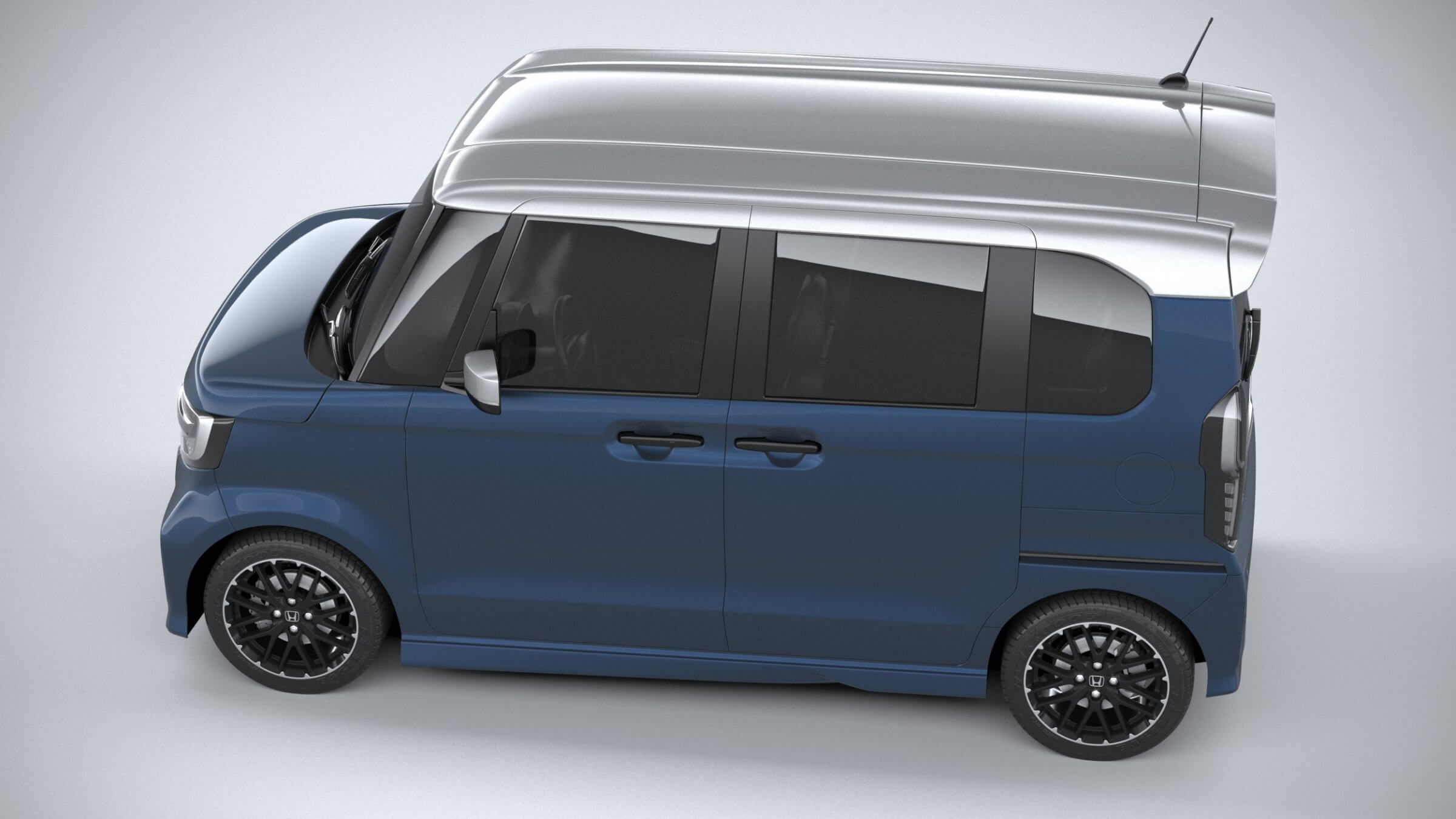 Honda N-Box Custom 2022 3D Model by SQUIR