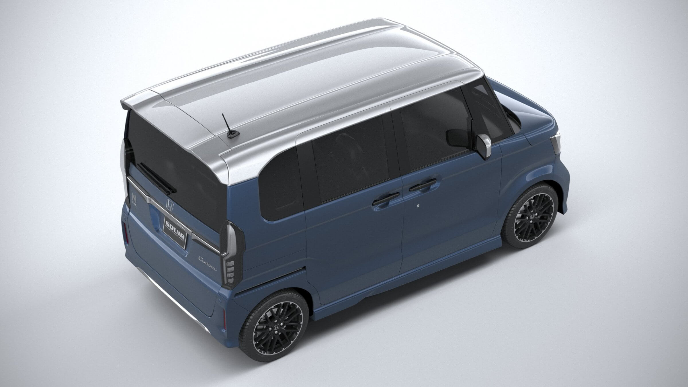 Honda N-Box Custom 2022 3D Model by SQUIR
