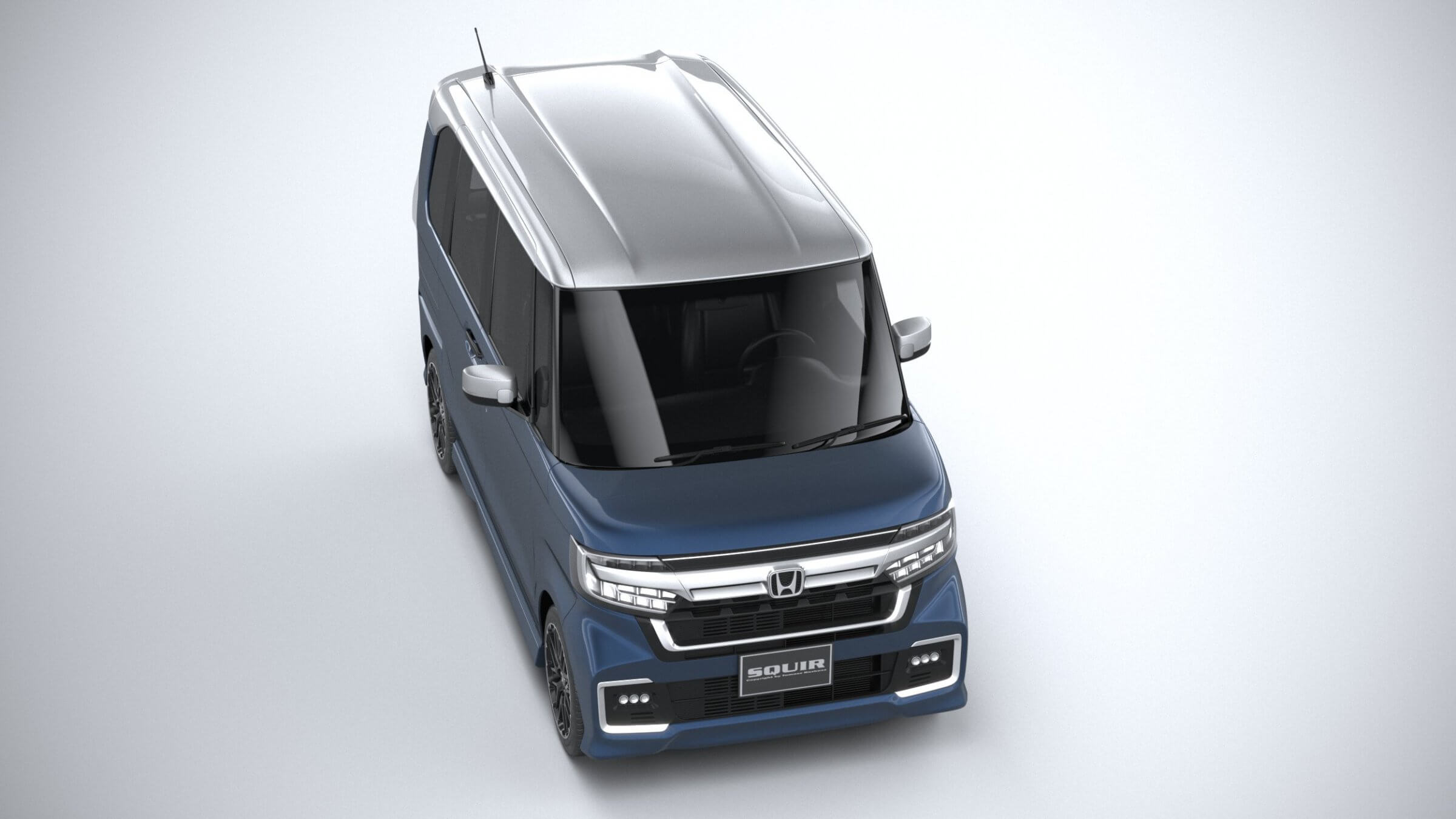 Honda N-Box Custom 2022 3D Model by SQUIR