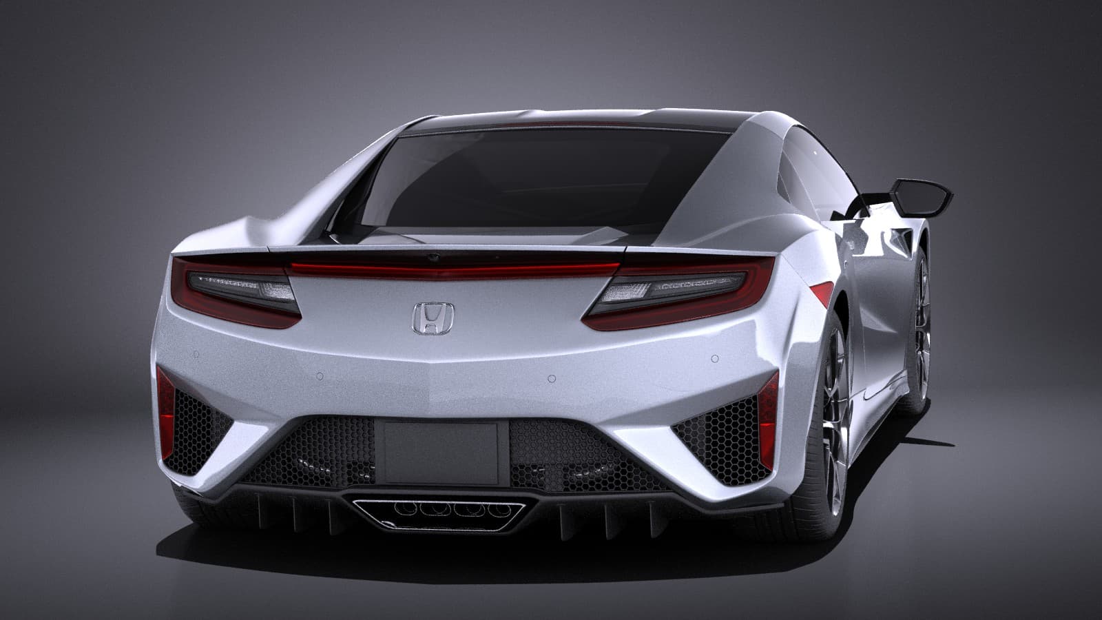 Honda NSX 2017 - 3D Model by SQUIR