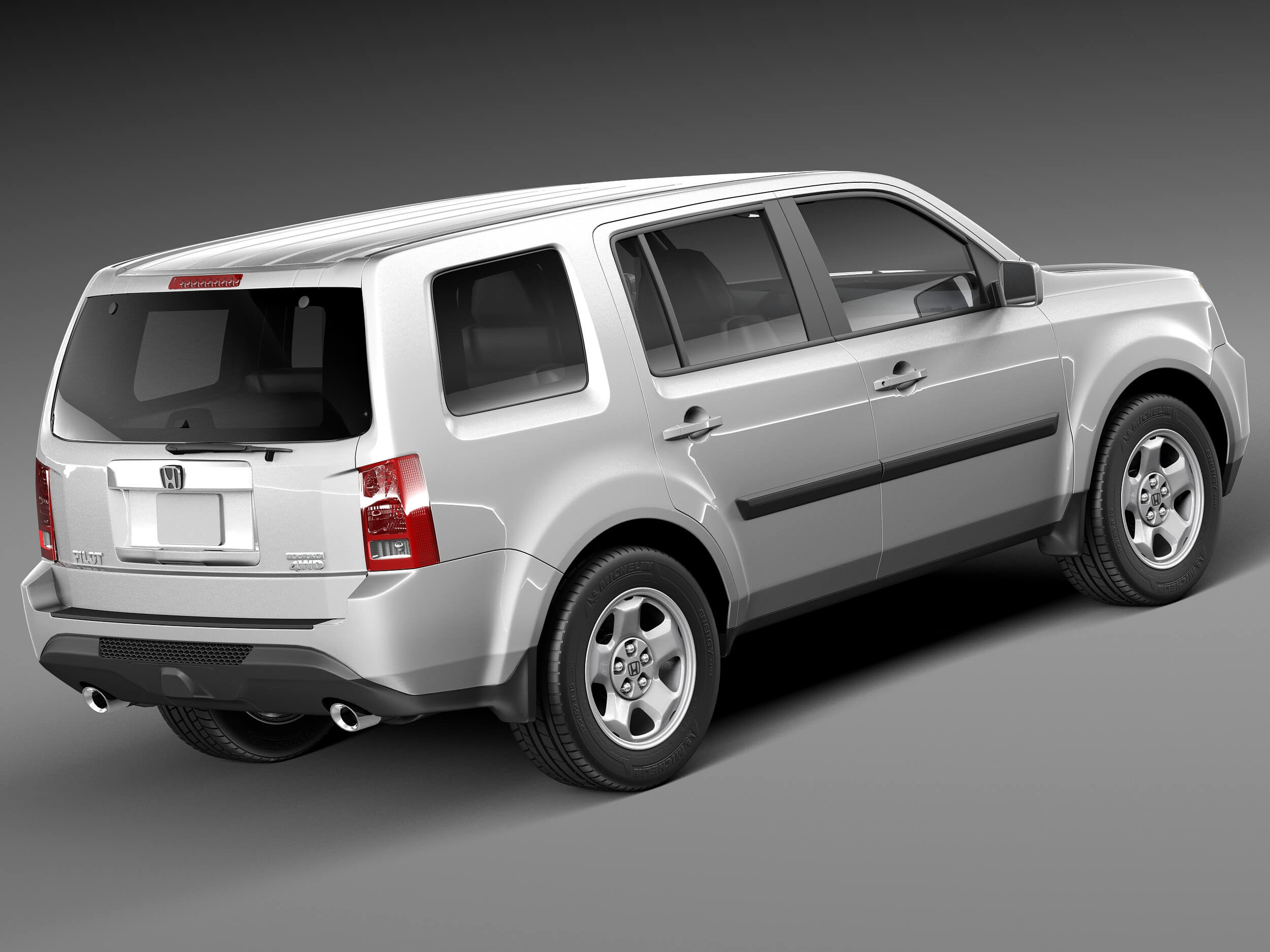 Honda Pilot 2014 - 3D Model by SQUIR