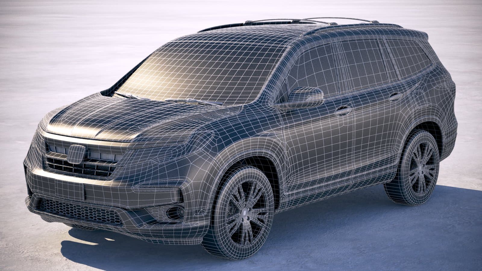 2022 Honda Pilot Spy Shots