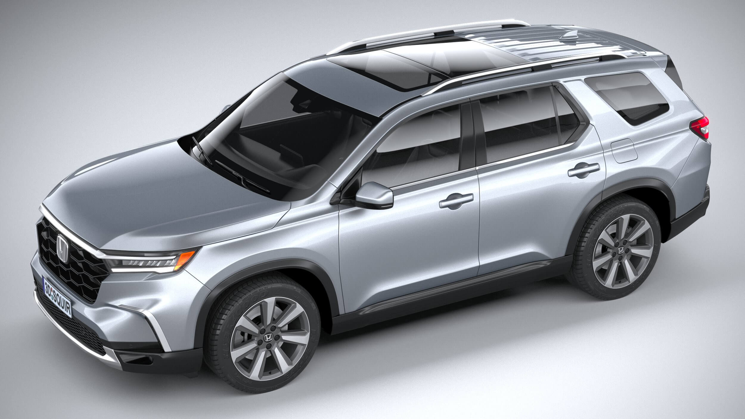 Honda Pilot 2023 - 3D Model by SQUIR