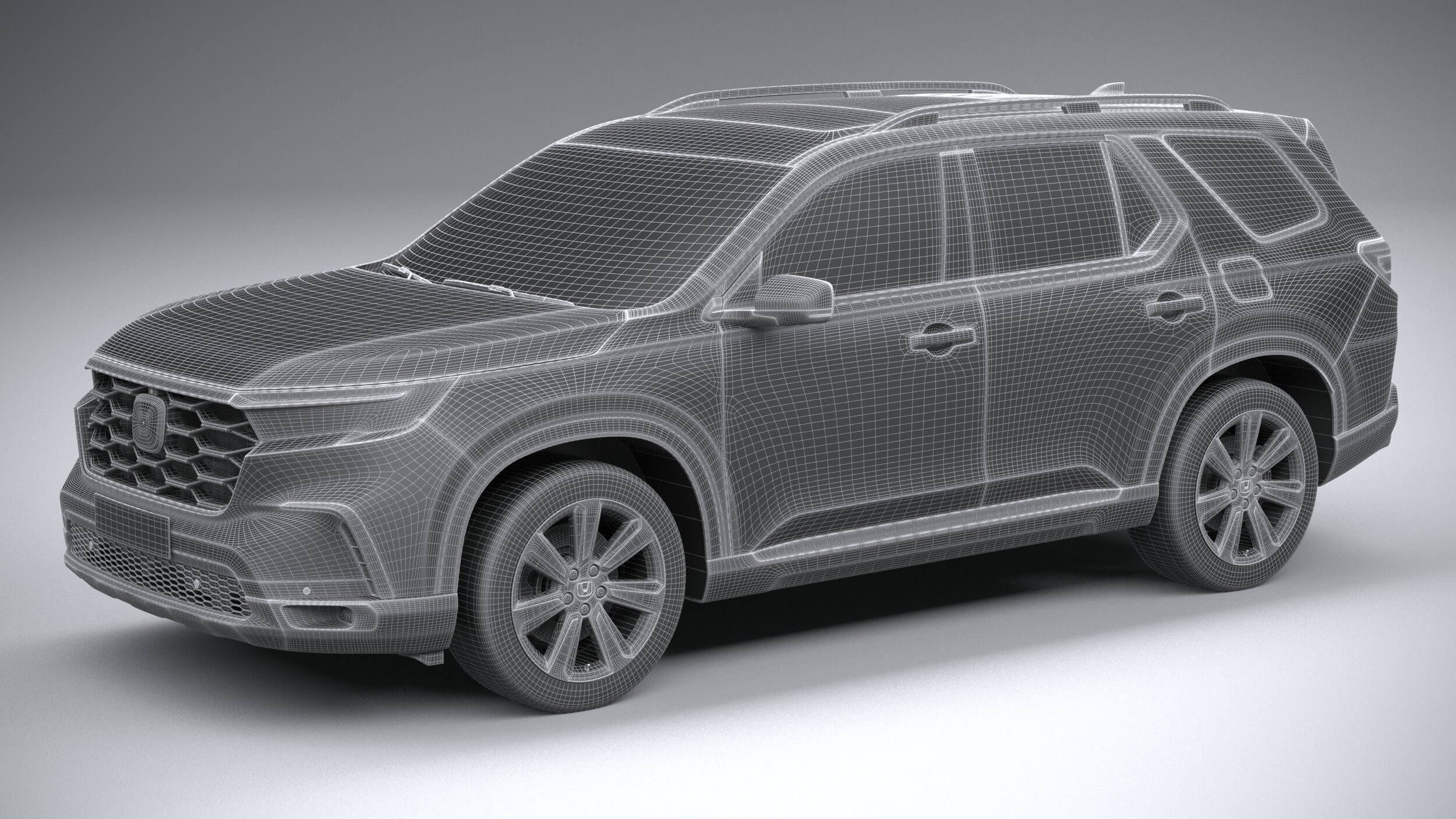 Honda Pilot 2023 - 3D Model by SQUIR