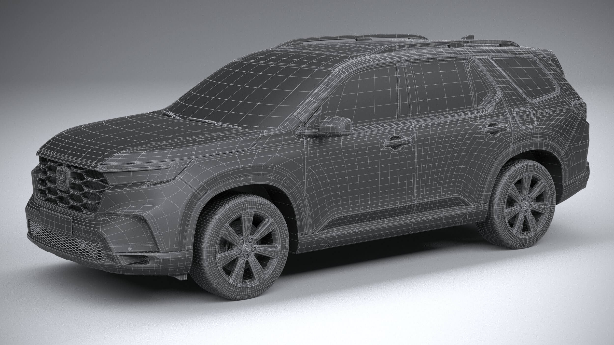 Honda Pilot 2023 - 3D Model by SQUIR