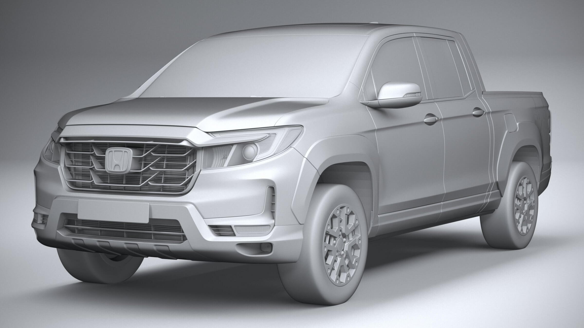 Honda Ridgeline 2021 - 3D Model by SQUIR