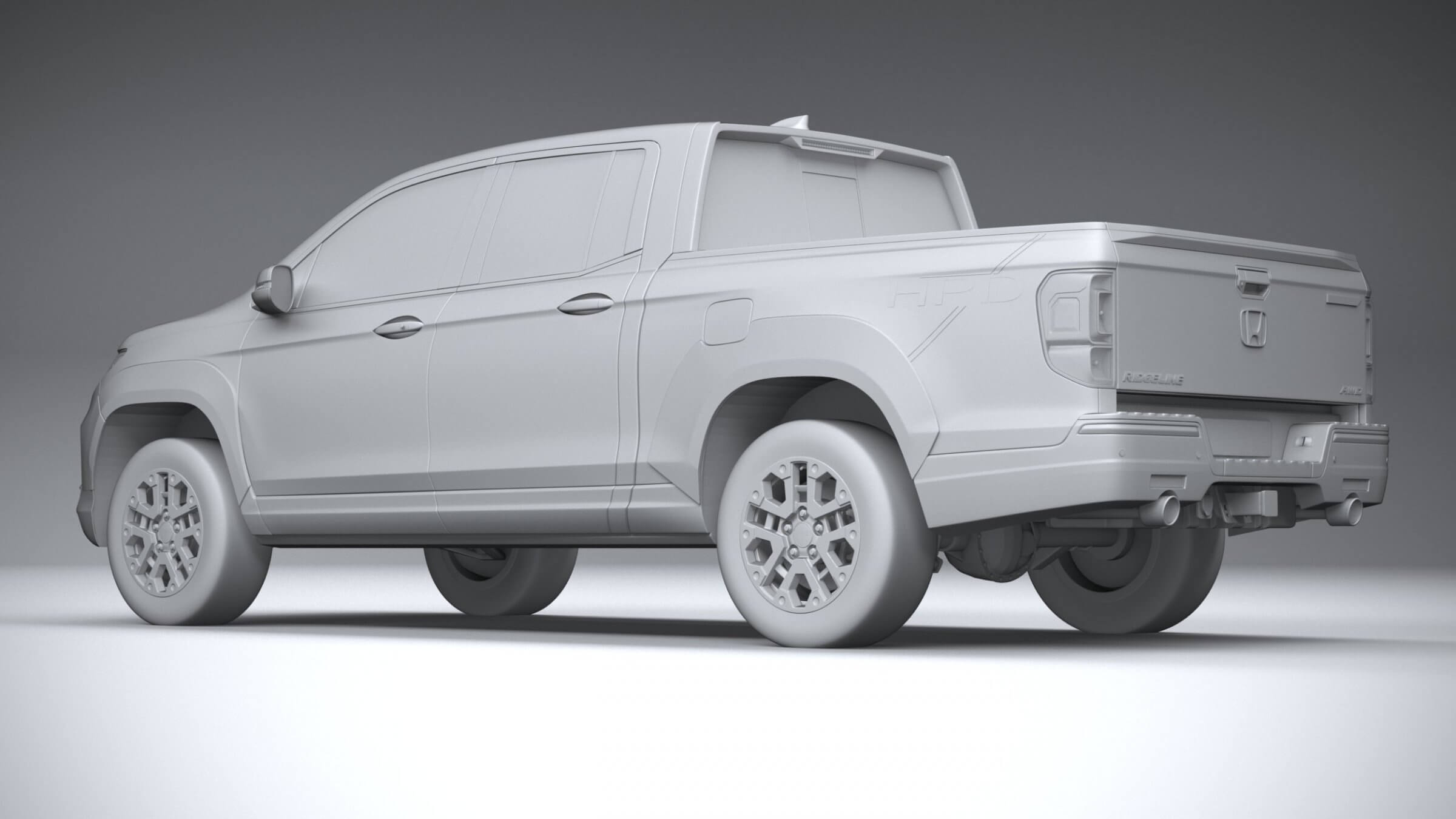 Honda Ridgeline 2021 - 3D Model by SQUIR