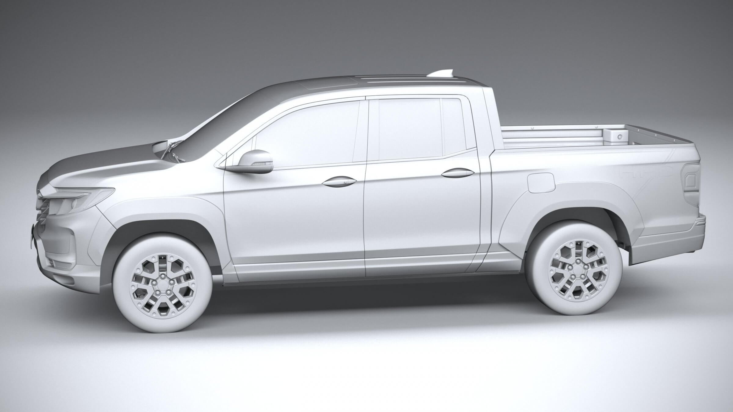 Honda Ridgeline 2021 - 3D Model by SQUIR