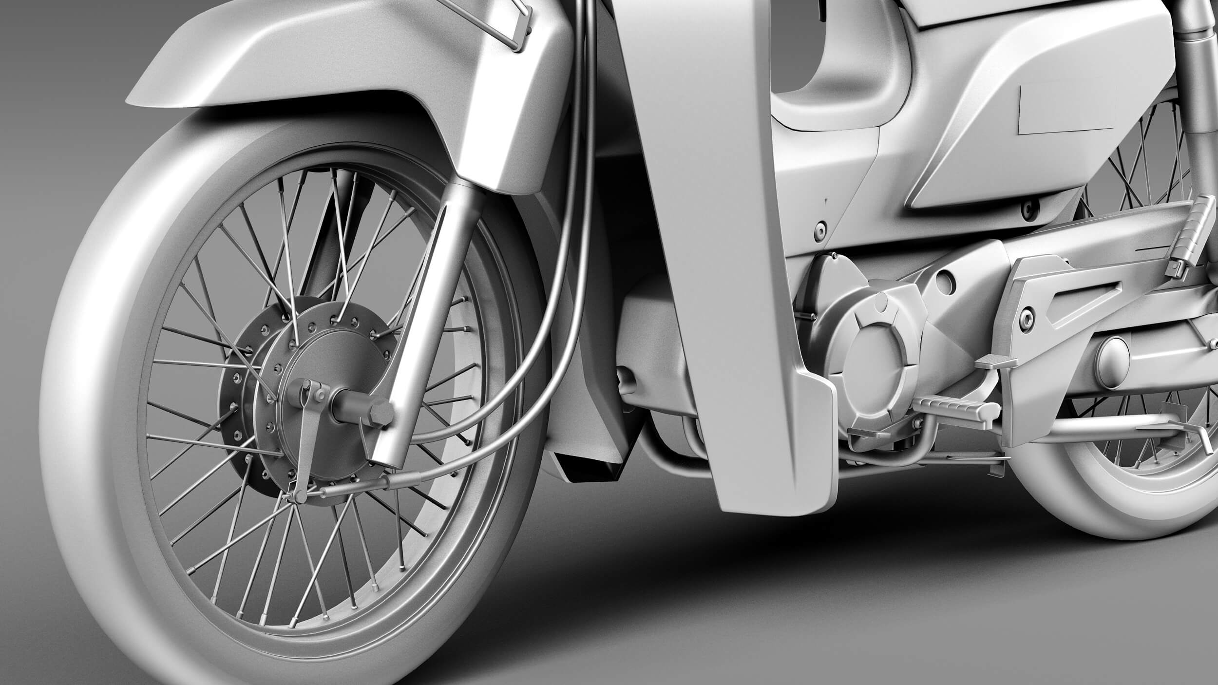 Honda Zoomer - Ruckus 2013 3D Model by SQUIR