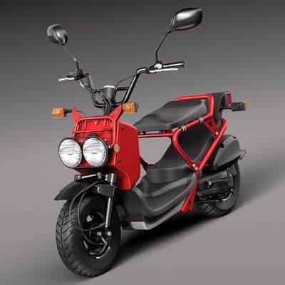 Honda Zoomer - Ruckus 2013 3D Model by SQUIR