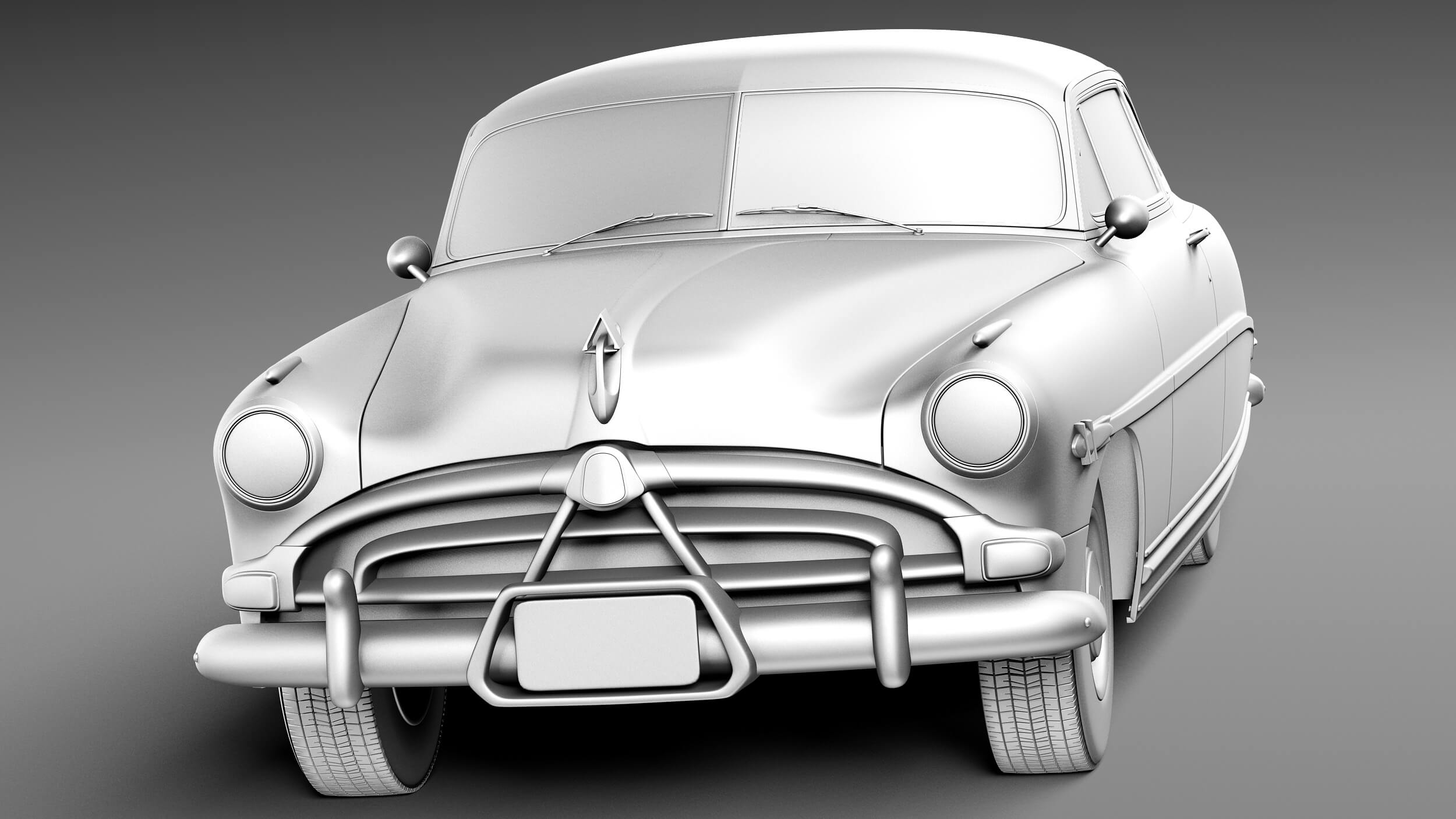 Hudson Hornet 1951-1954 3D Model by SQUIR