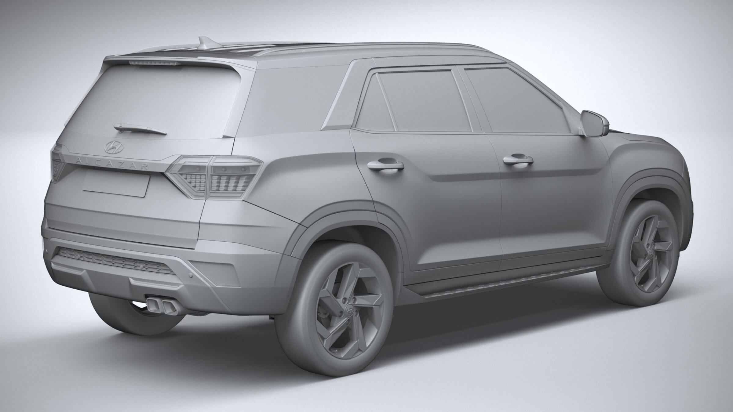 Hyundai Alcazar 2021 - 3D Model by SQUIR