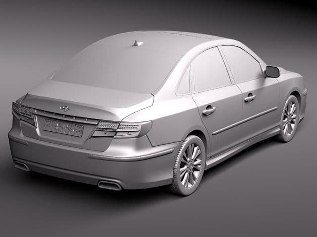 Hyundai Azera 2011 - 3D Model by SQUIR