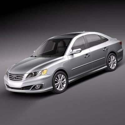 Hyundai Azera 2011 - 3D Model by SQUIR