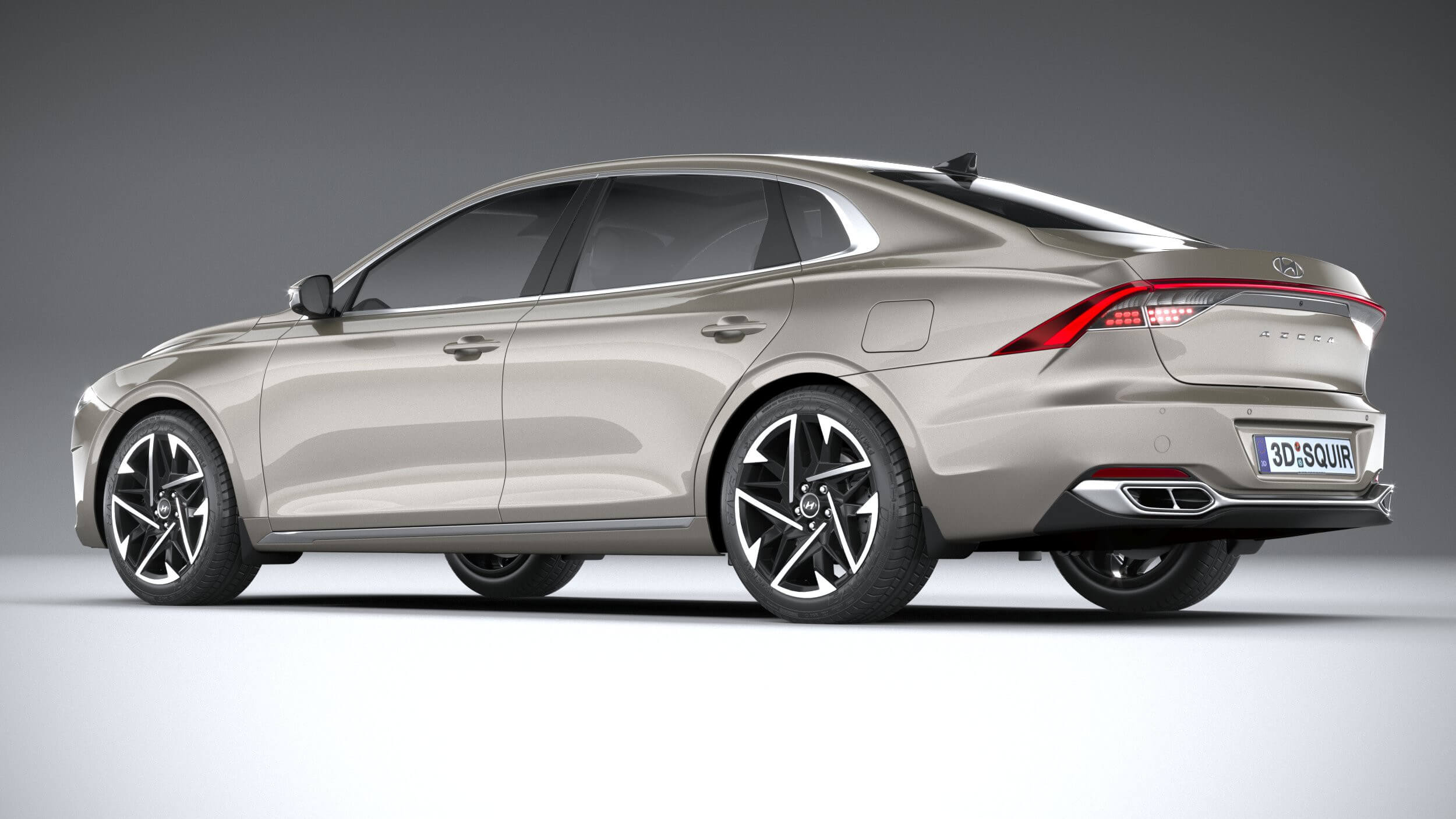 Hyundai Azera 2023 - 3D Model by SQUIR