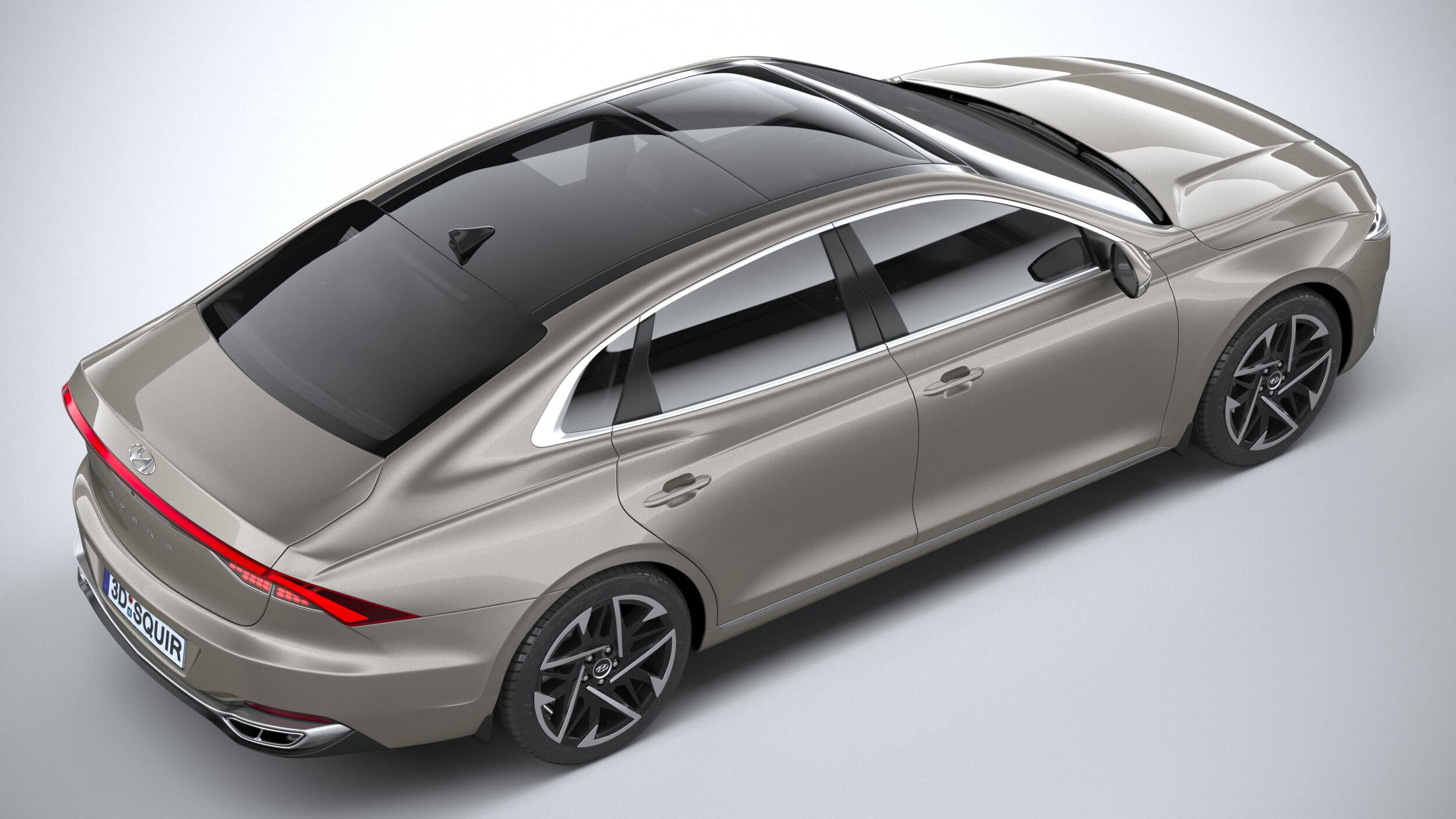Hyundai Azera 2023 - 3D Model by SQUIR
