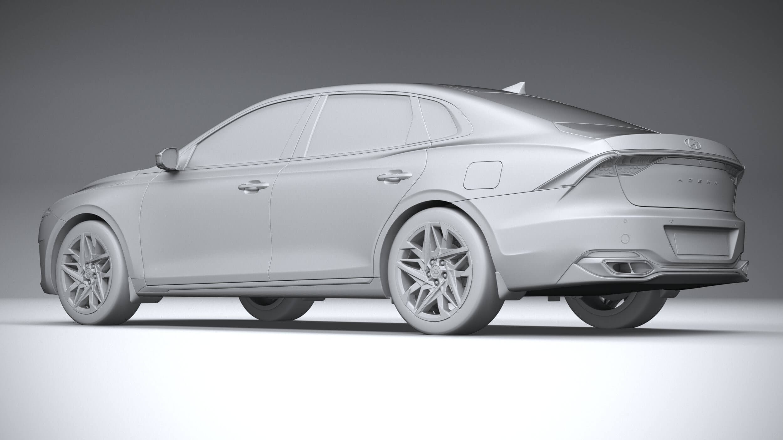 Hyundai Azera 2023 - 3D Model by SQUIR