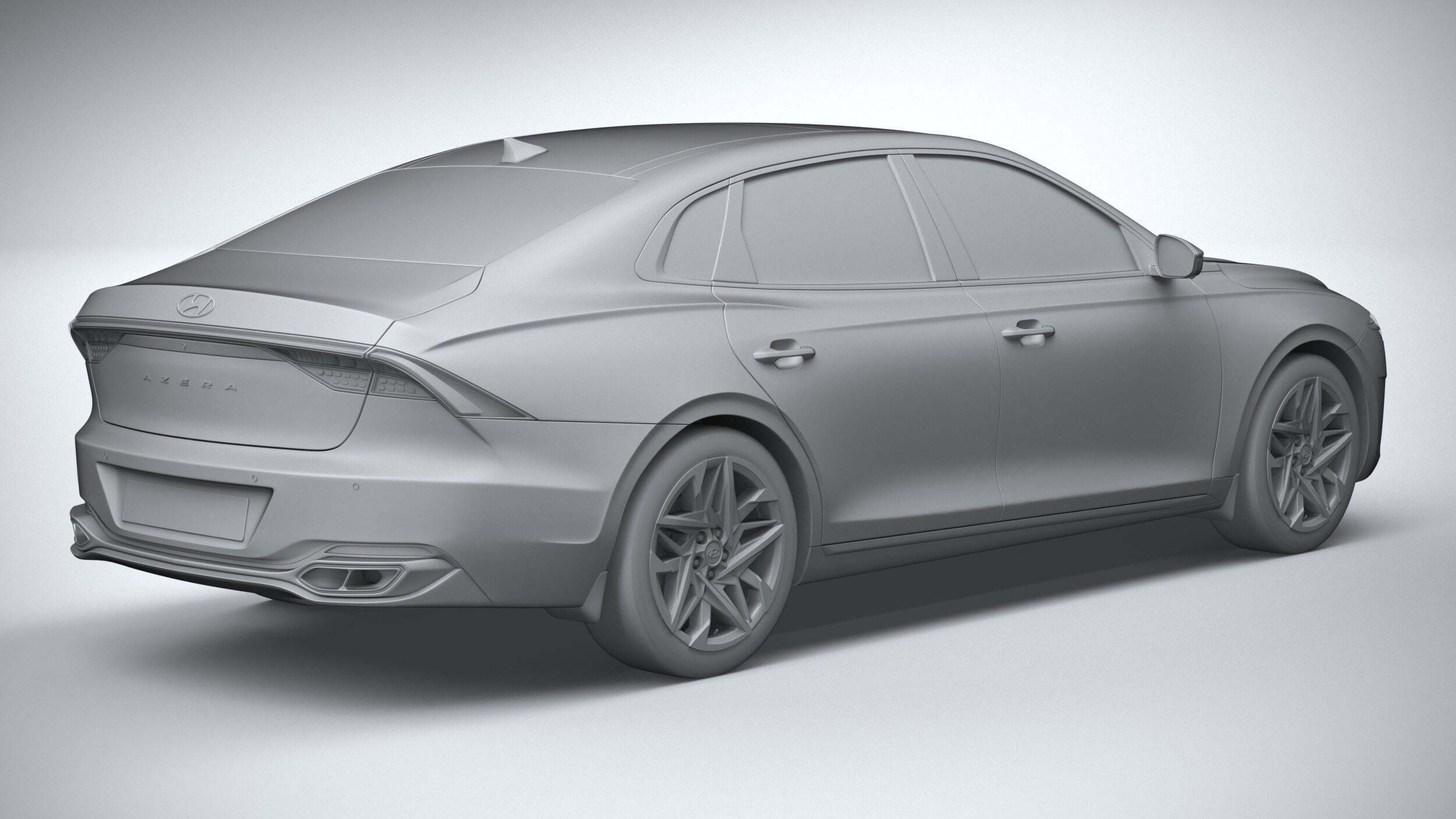 Hyundai Azera 2023 - 3D Model by SQUIR