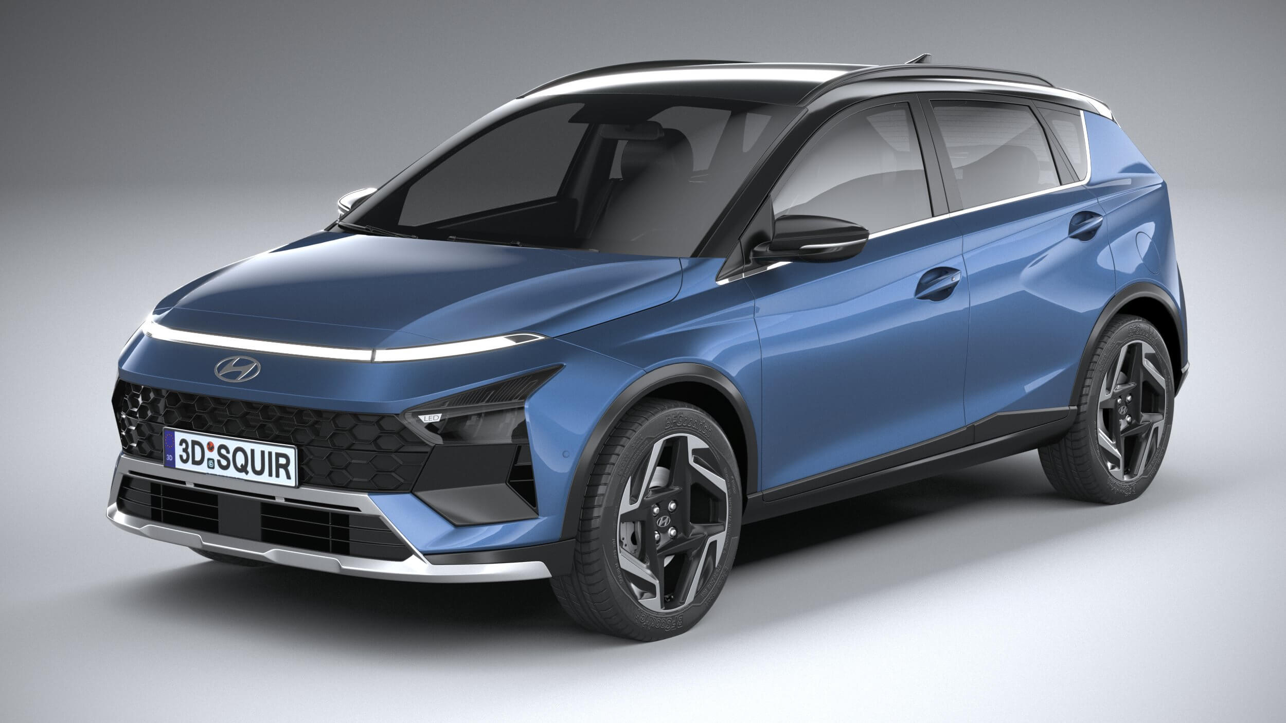 Hyundai Bayon 2025 - 3D Model by SQUIR