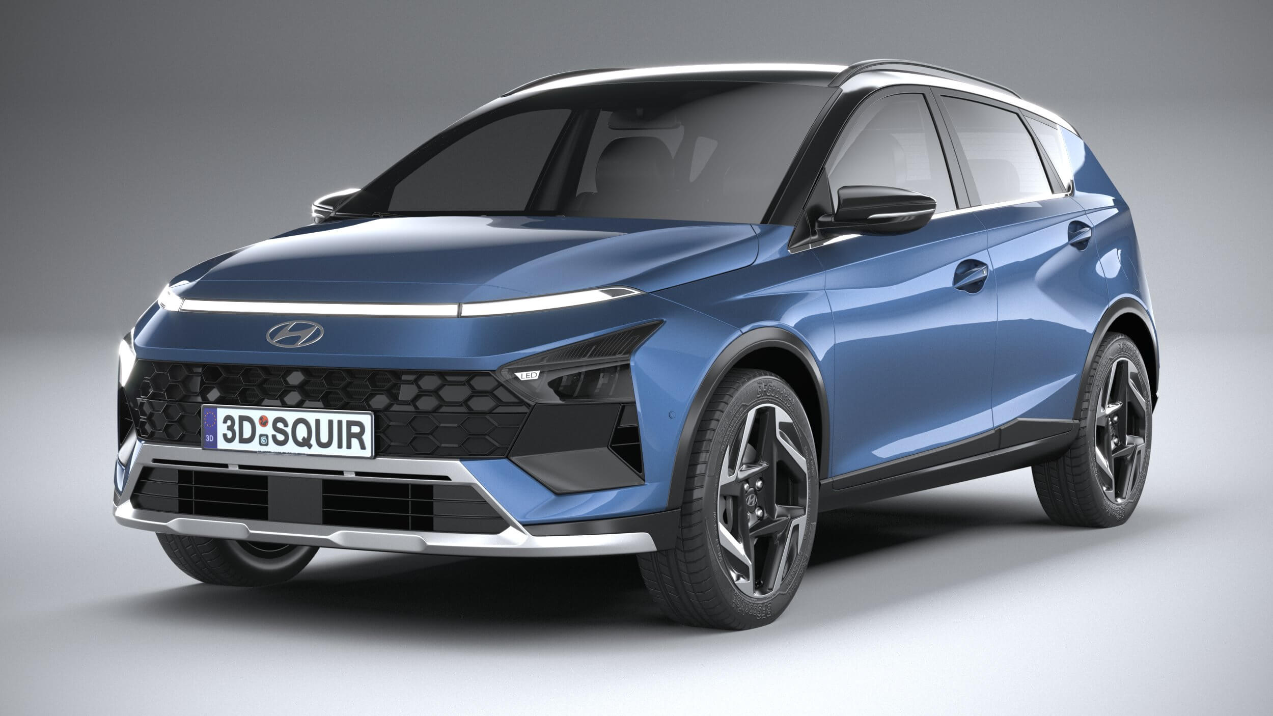 Hyundai Bayon 2025 - 3D Model by SQUIR