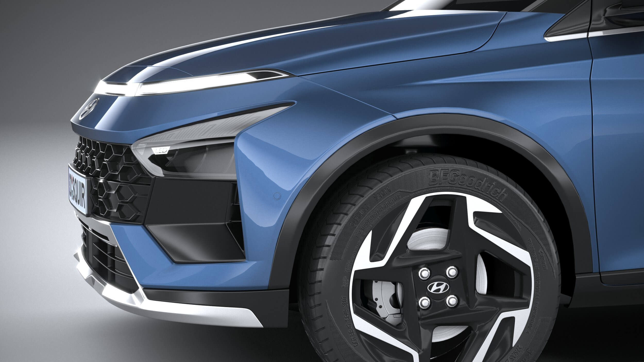 Hyundai Bayon 2025 - 3D Model by SQUIR