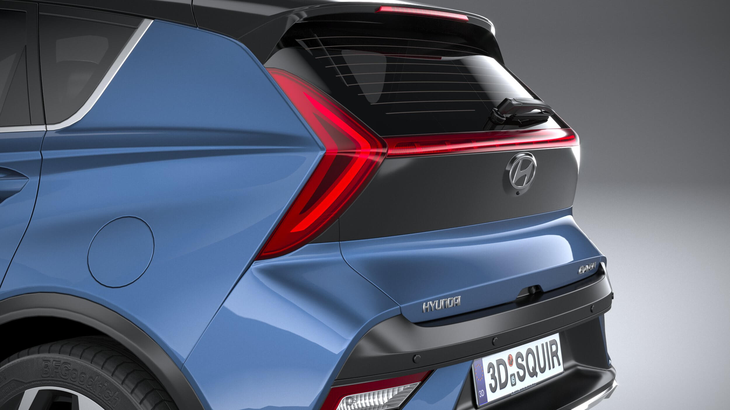 Hyundai Bayon 2025 - 3D Model by SQUIR