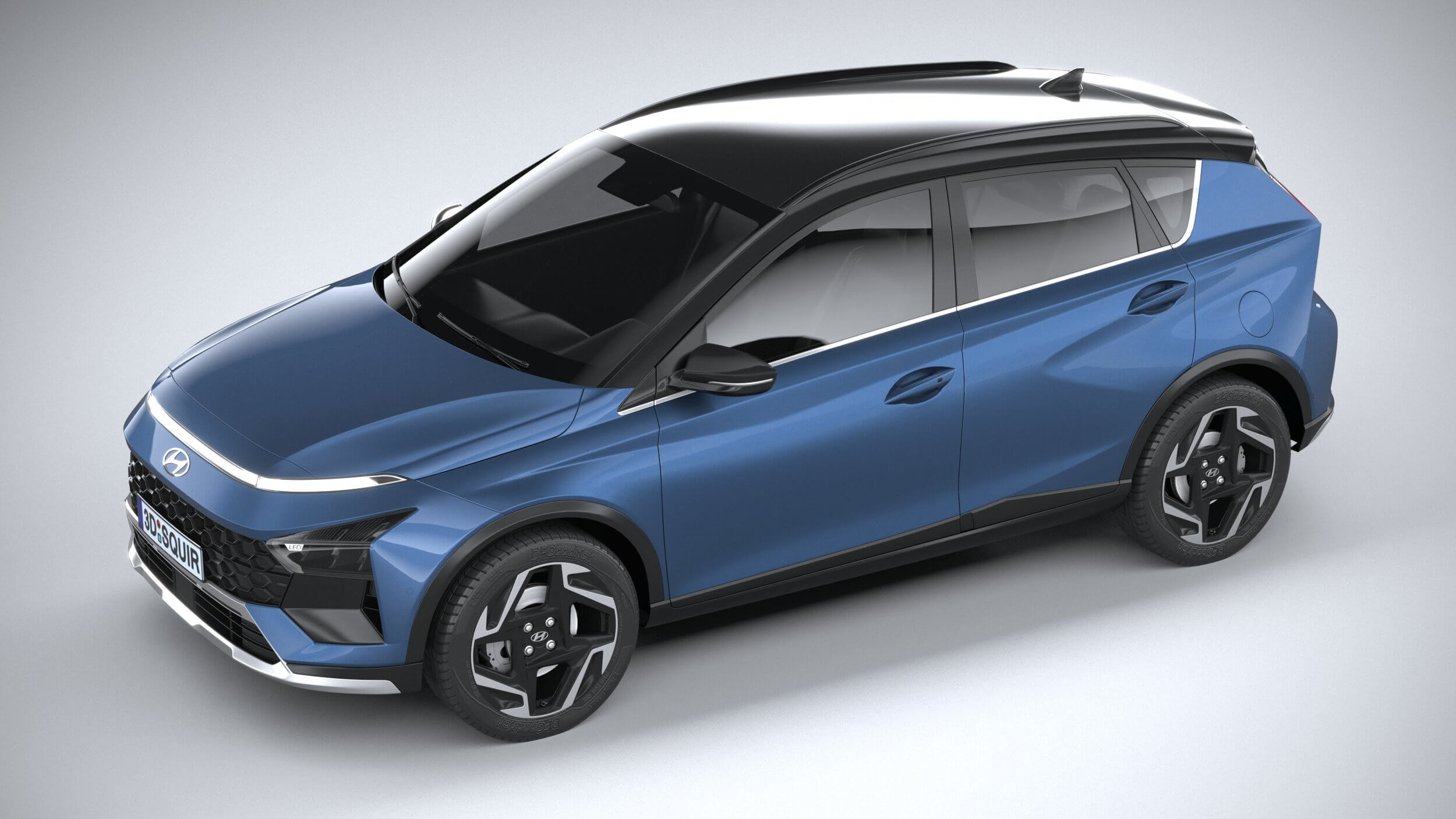 Hyundai Bayon 2025 - 3D Model by SQUIR
