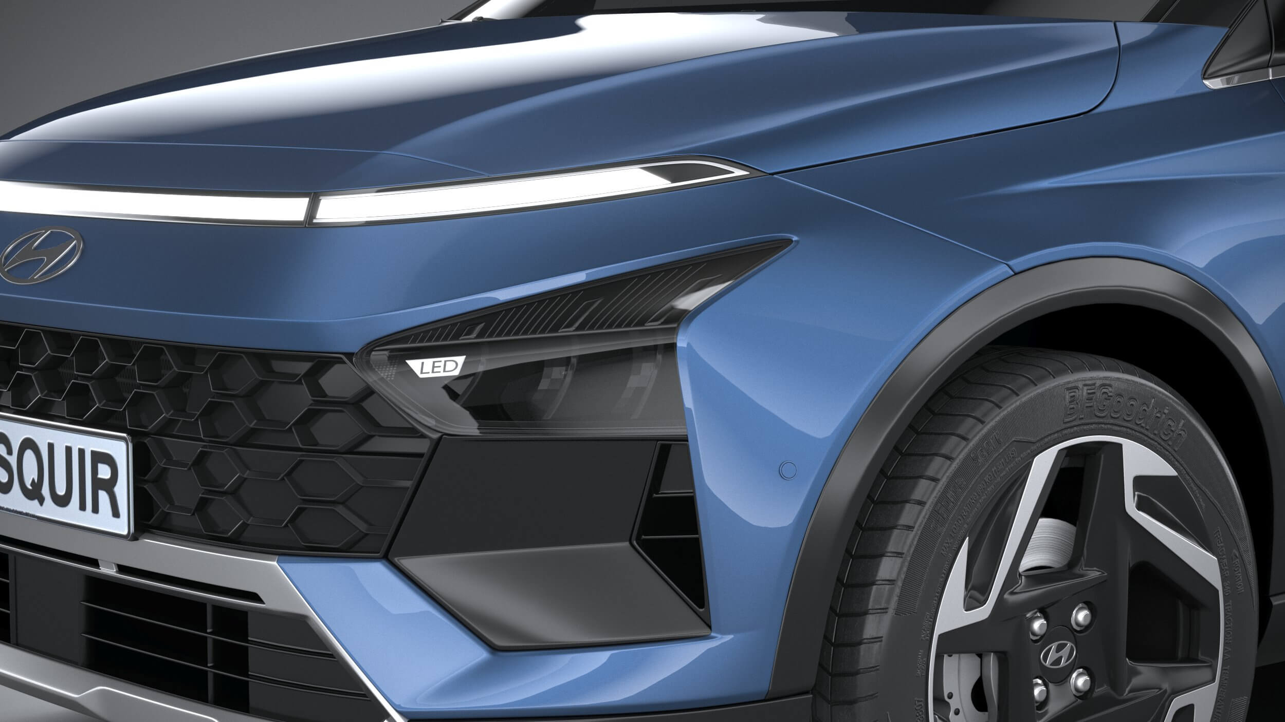 Hyundai Bayon 2025 - 3D Model by SQUIR