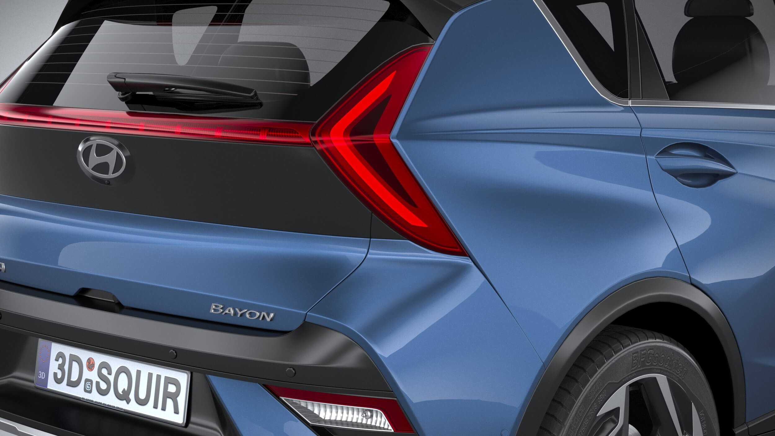 Hyundai Bayon 2025 - 3D Model by SQUIR
