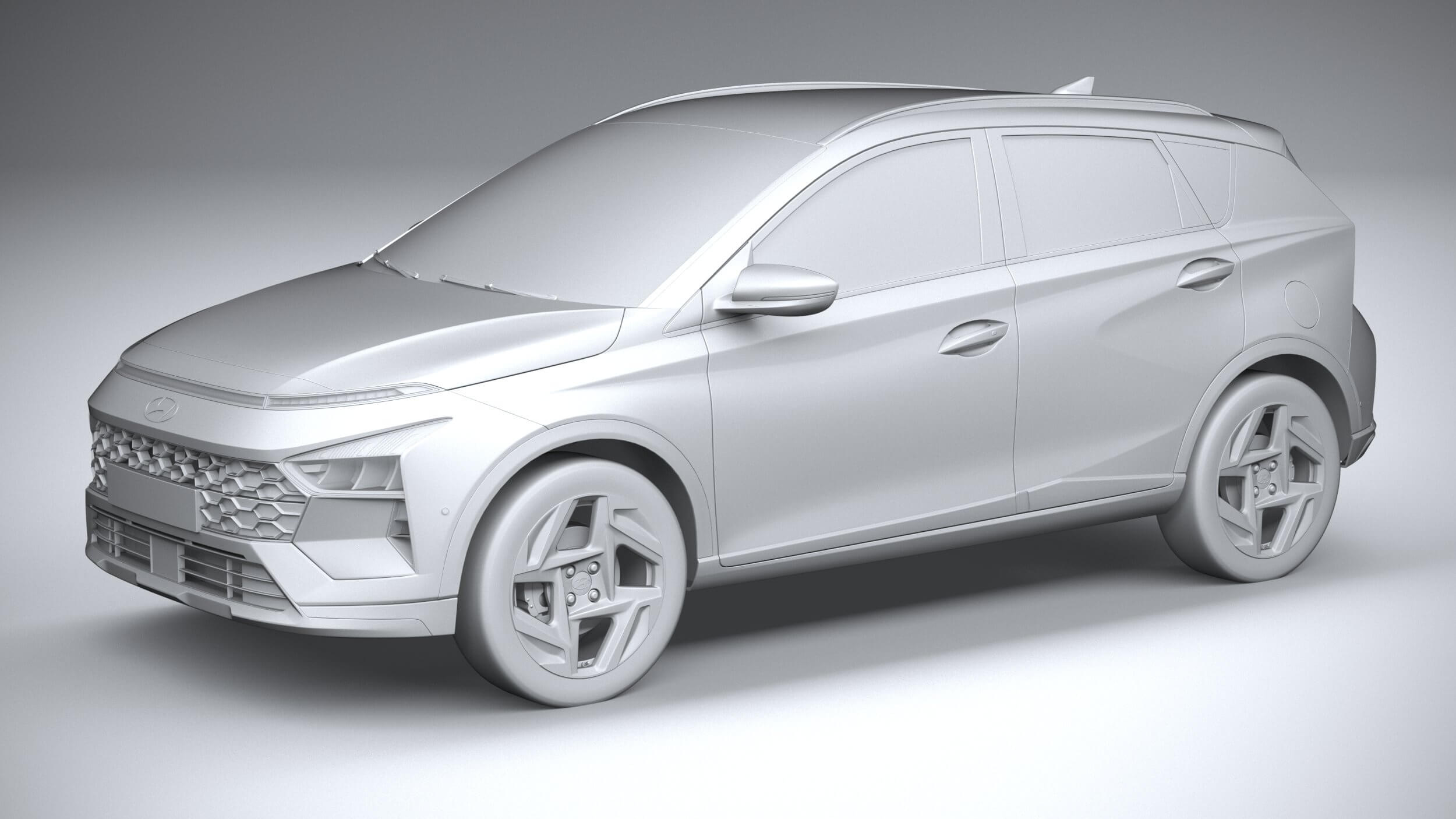 Hyundai Bayon 2025 - 3D Model by SQUIR