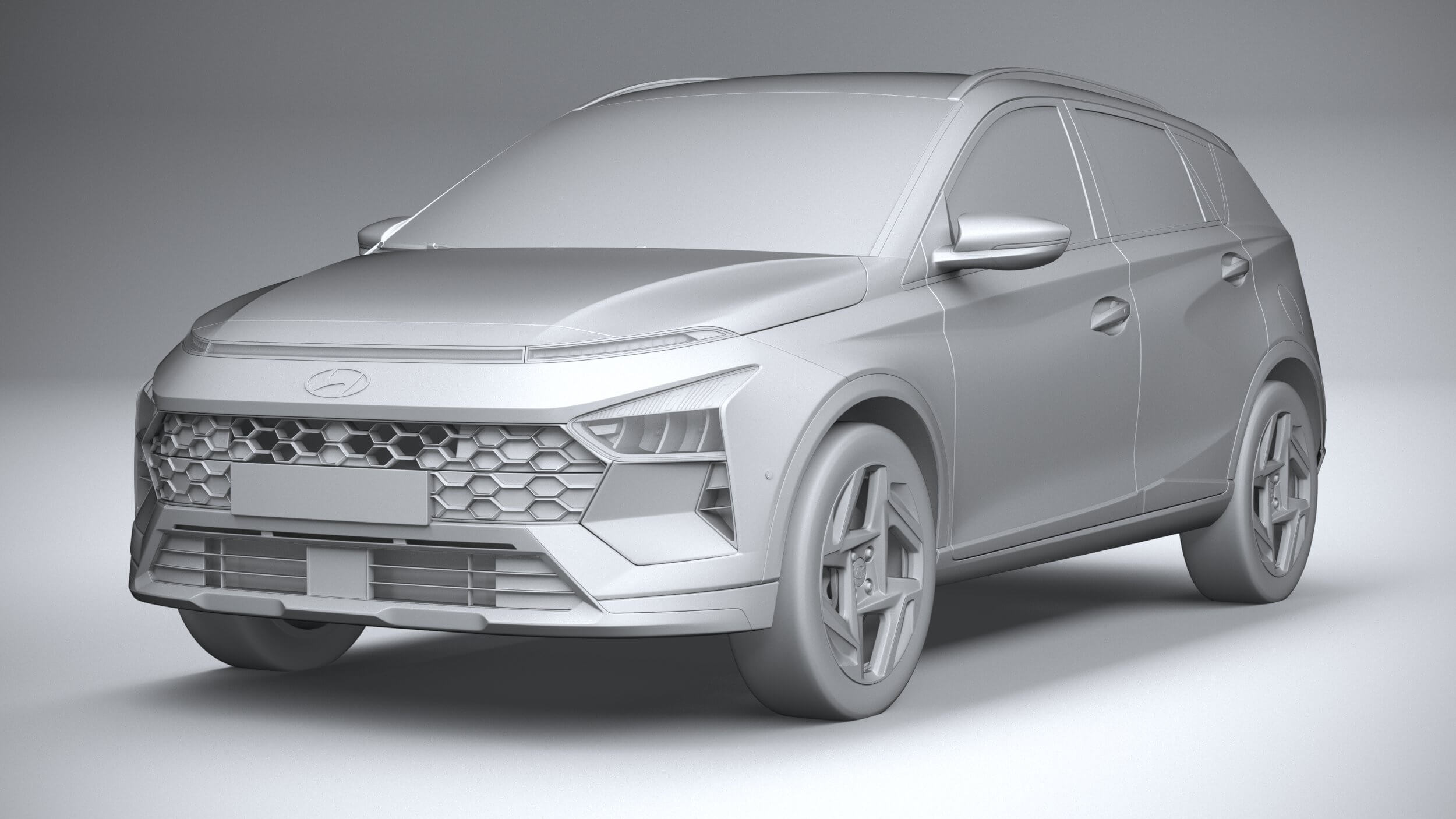 Hyundai Bayon 2025 - 3D Model by SQUIR