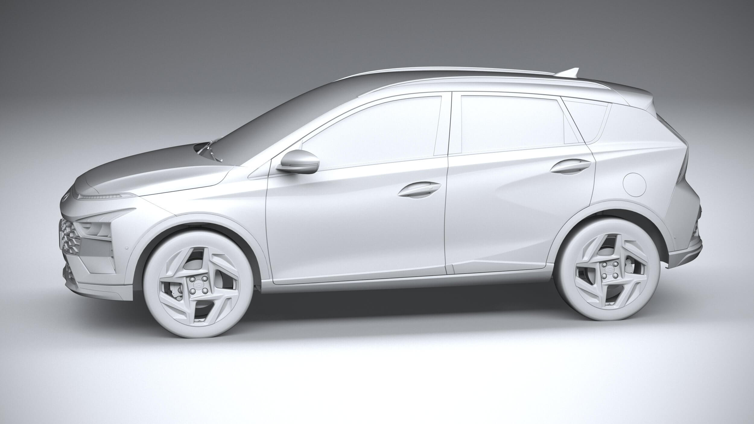 Hyundai Bayon 2025 - 3D Model by SQUIR