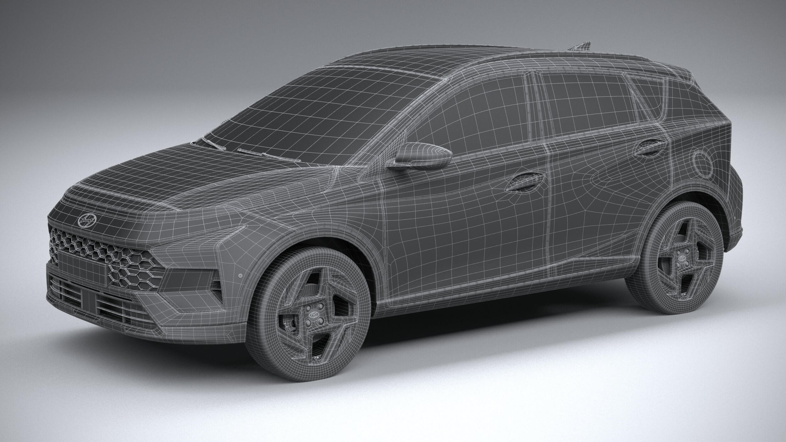 Hyundai Bayon 2025 - 3D Model by SQUIR