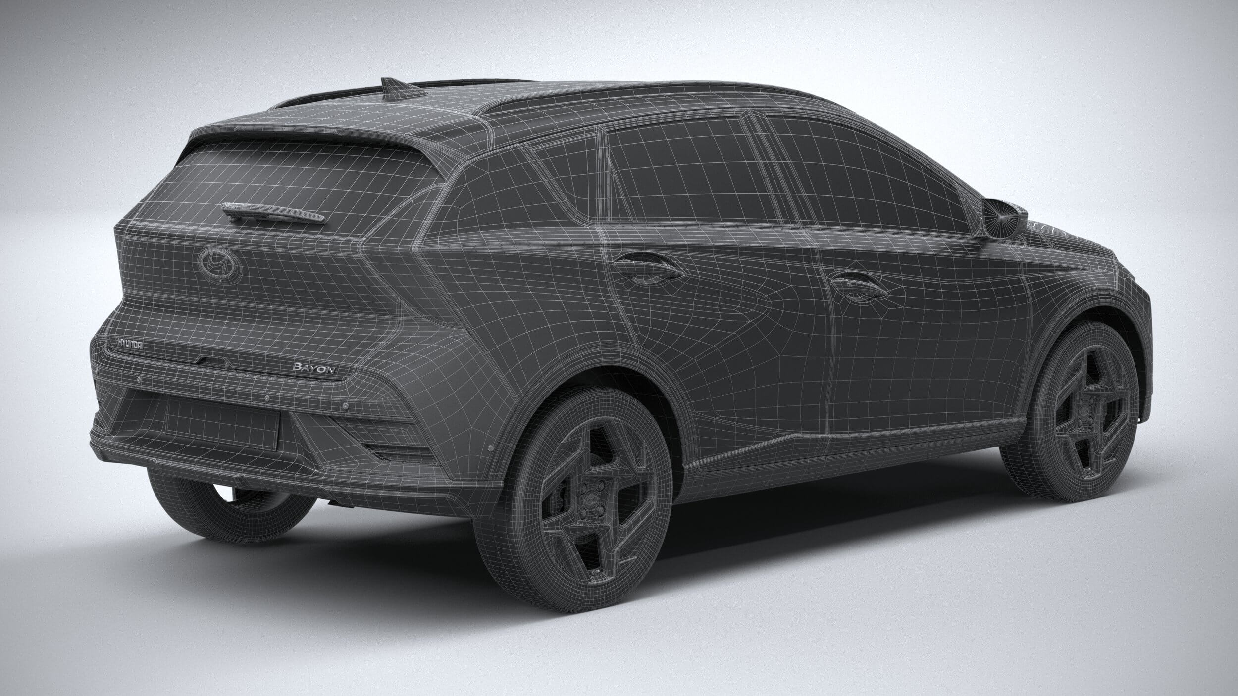Hyundai Bayon 2025 - 3D Model by SQUIR
