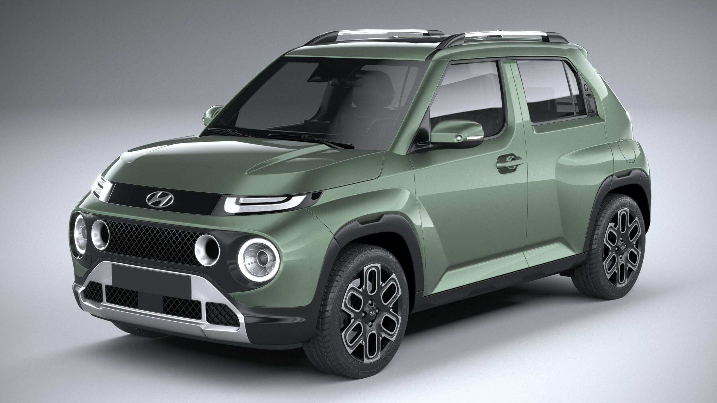 Hyundai Casper 2025 - 3D Model by SQUIR