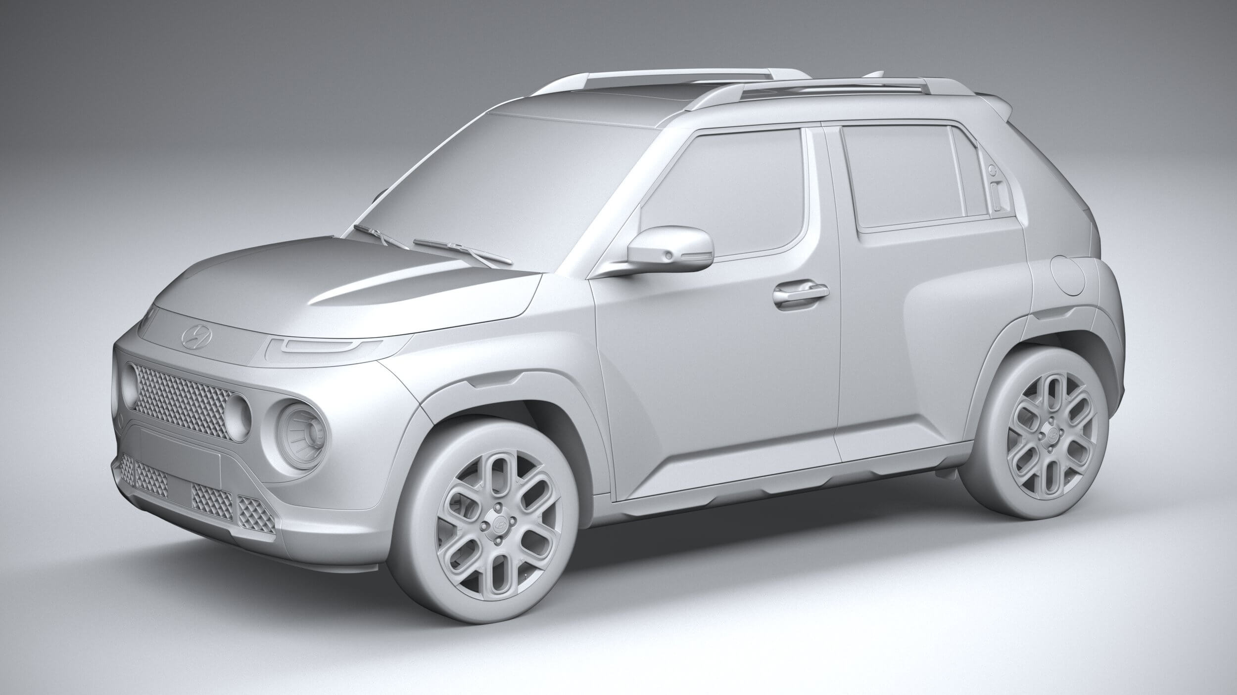 Hyundai Casper 2025 - 3D Model by SQUIR