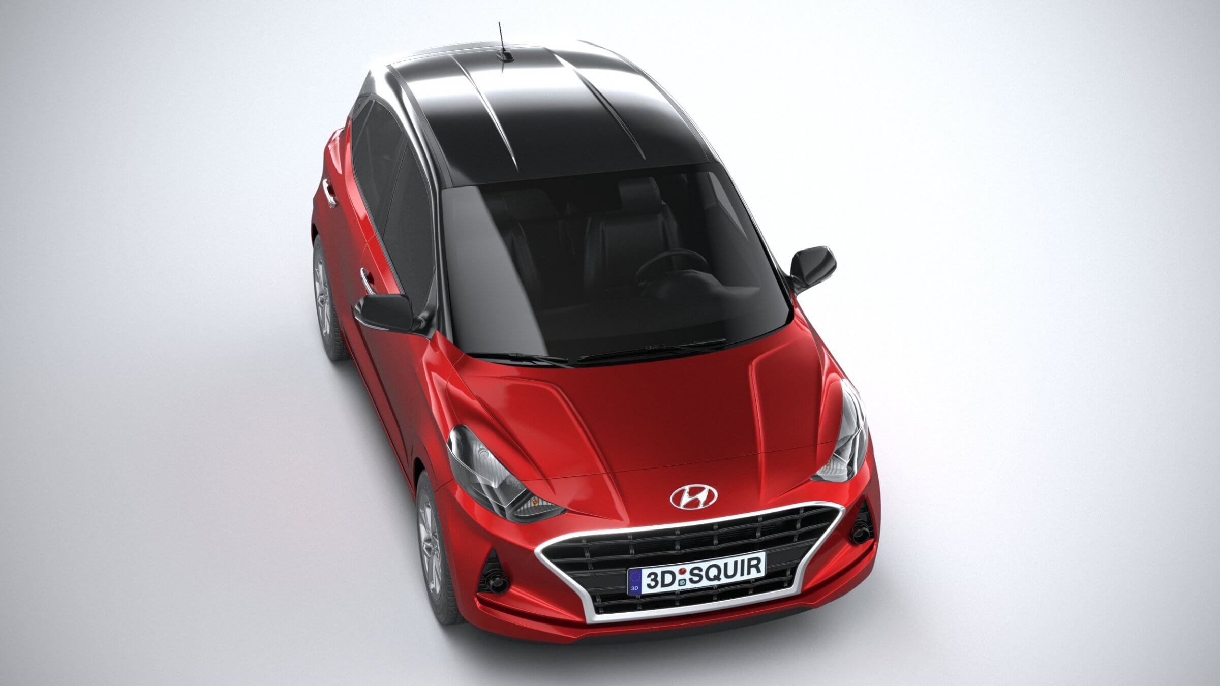 Hyundai I10 2022 - 3D Model by SQUIR