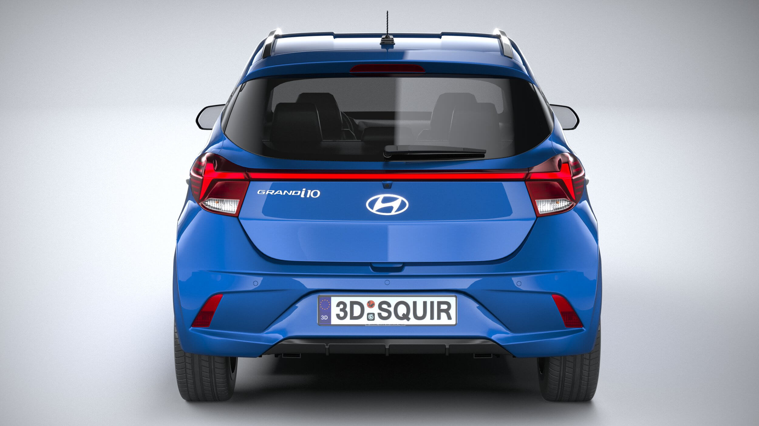 Hyundai I10 Grand 2024 - 3D Model by SQUIR