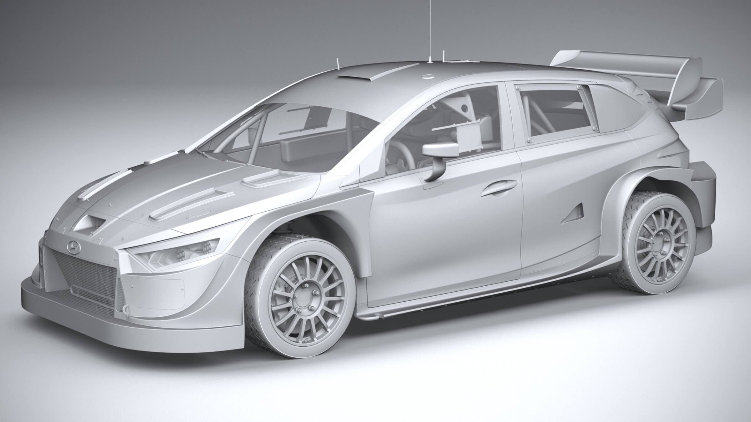 Hyundai I20 N WRC Rally1 2022 - 3D Model by SQUIR