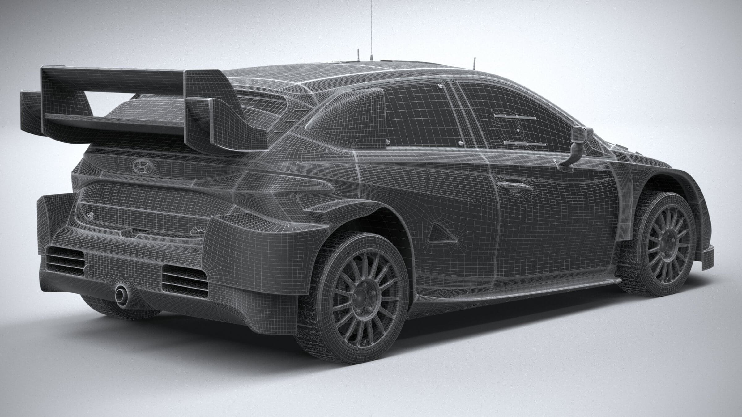 Hyundai I20 N WRC Rally1 2022 - 3D Model by SQUIR