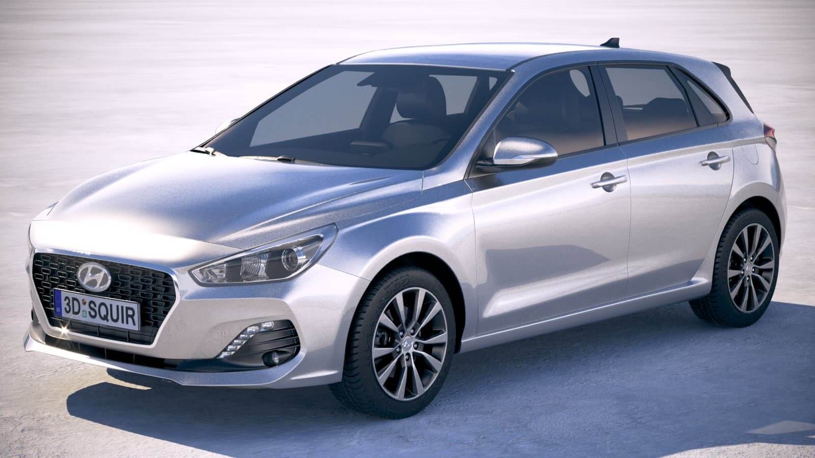 Hyundai i30 2019 - 3D Model by SQUIR