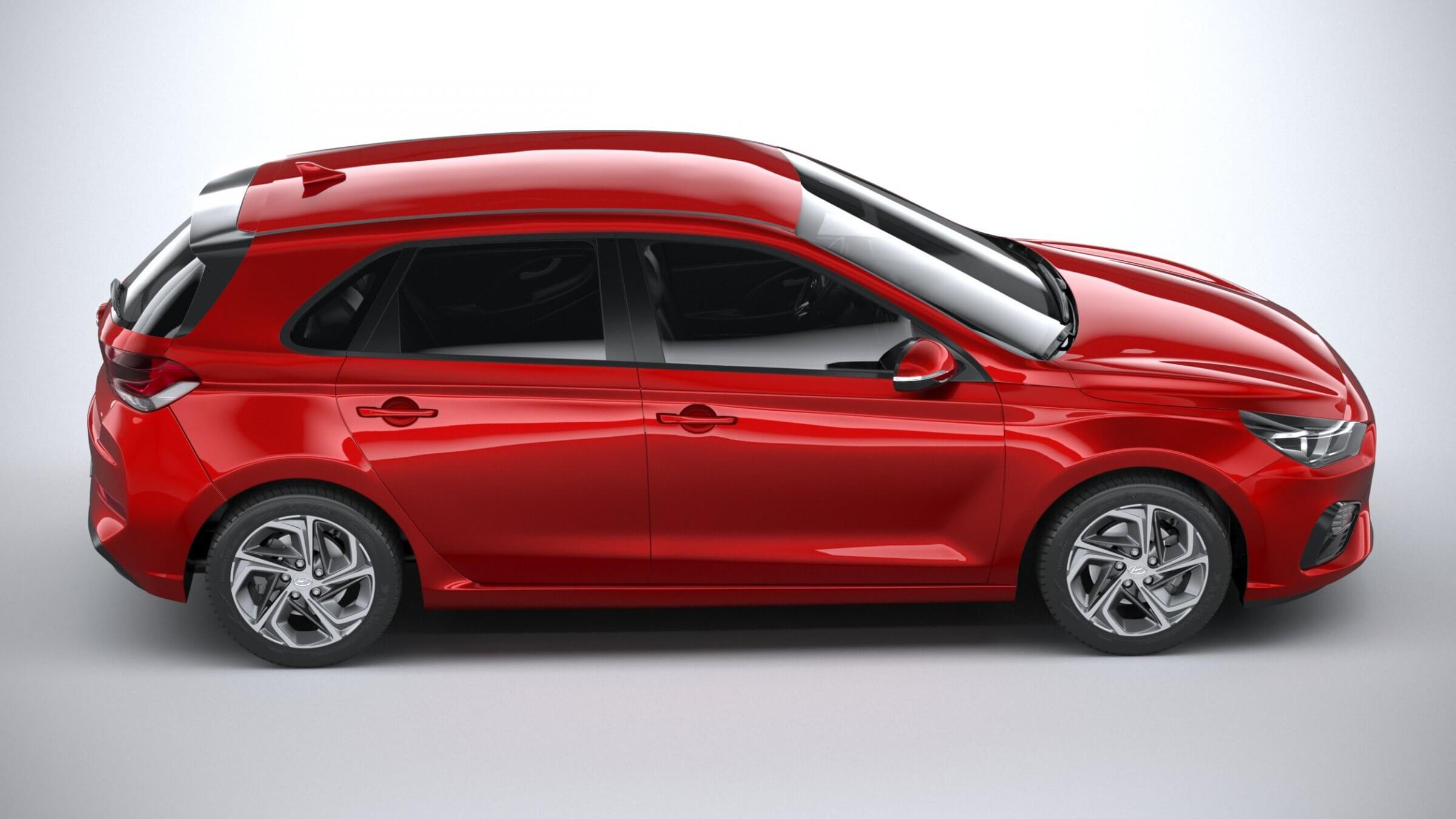 Hyundai I30 Hatchback 2021 - 3D Model by SQUIR