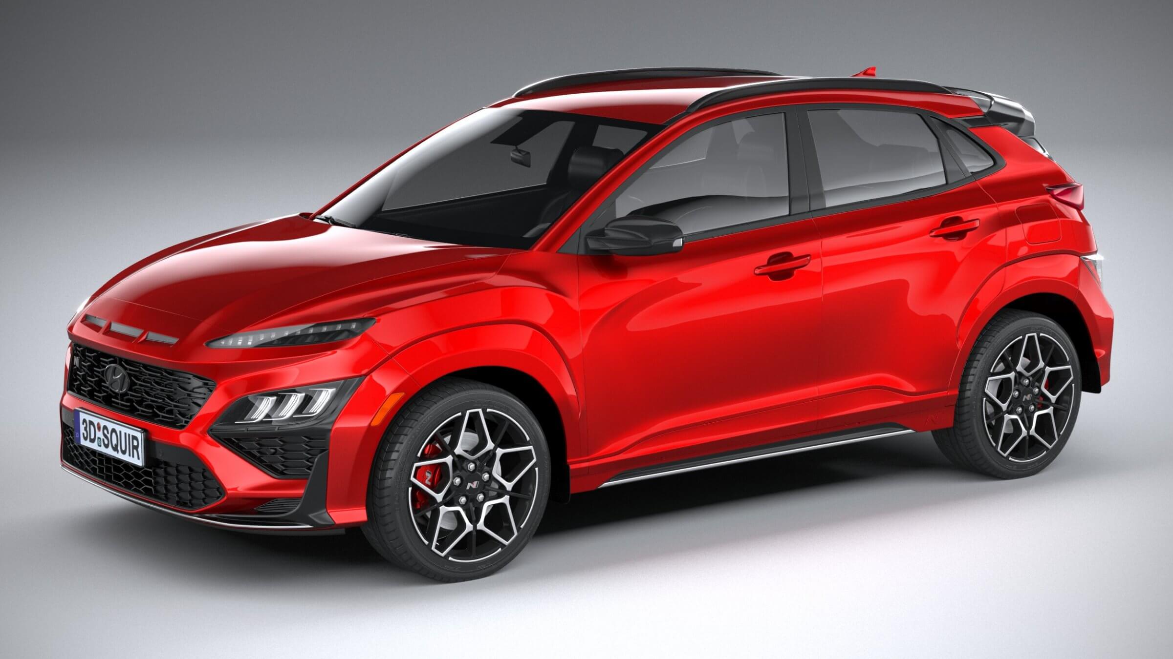 Hyundai Kona N 2021 - 3D Model by SQUIR