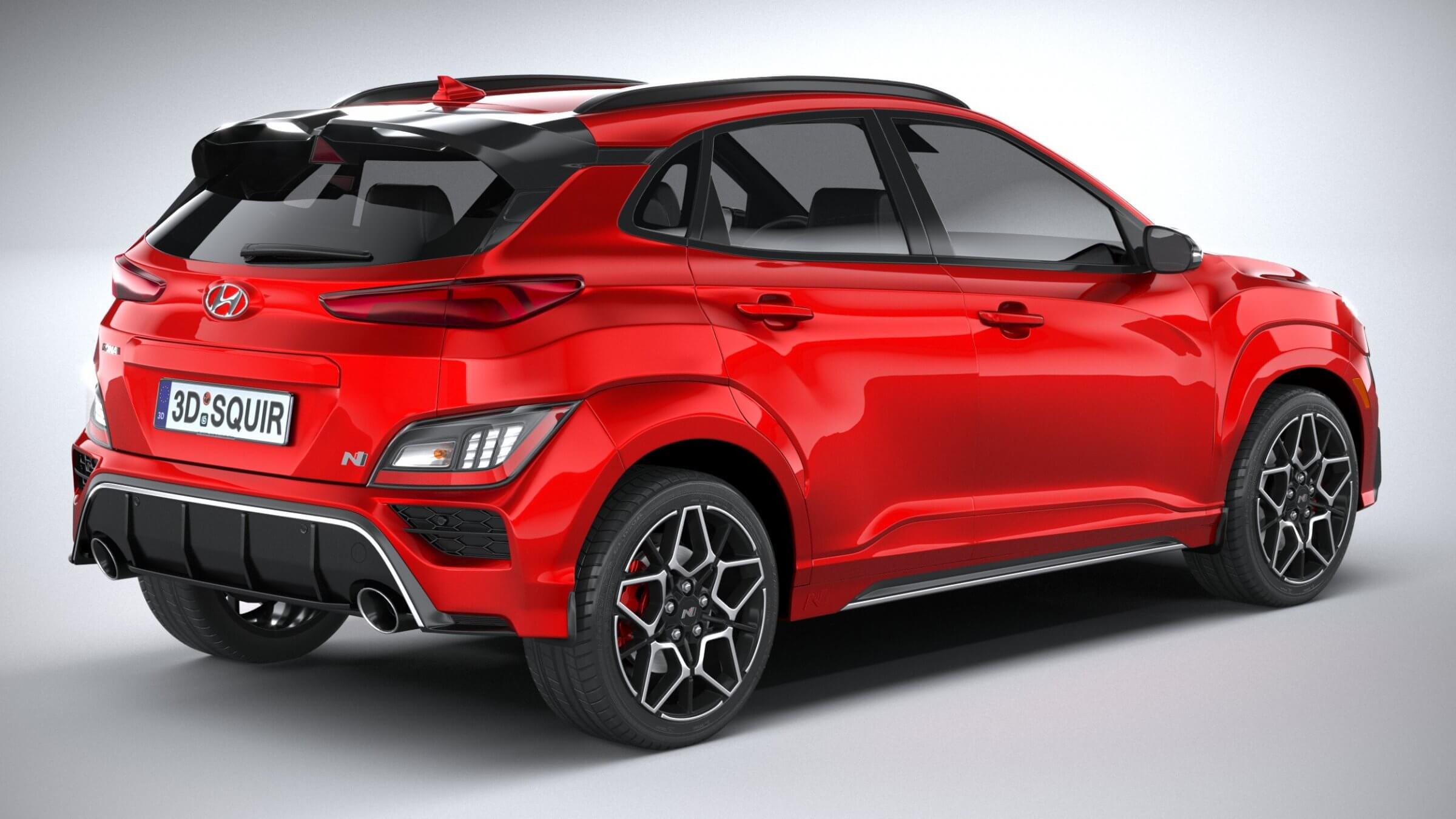 Hyundai Kona N 2021 - 3D Model by SQUIR