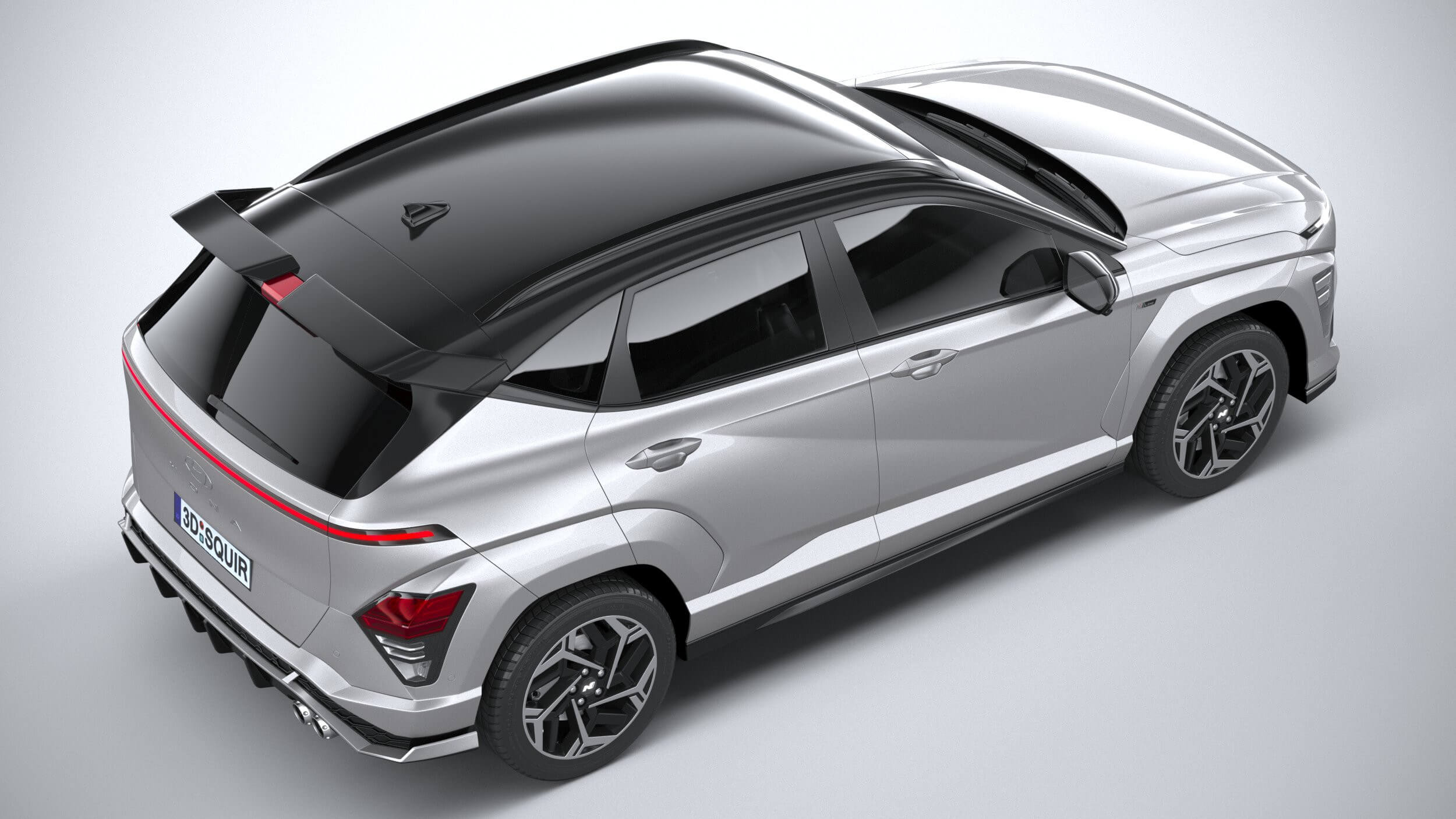 Hyundai Kona N Line 2024 - 3D Model by SQUIR