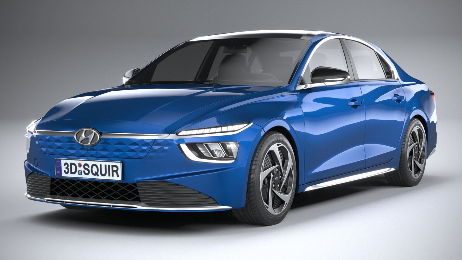 Hyundai Mistra EV 2022 - 3D Model by SQUIR