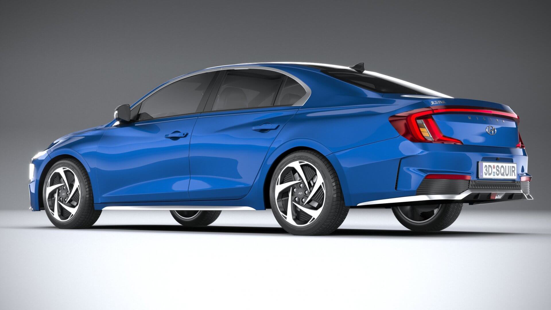 Hyundai Mistra EV 2022 - 3D Model by SQUIR