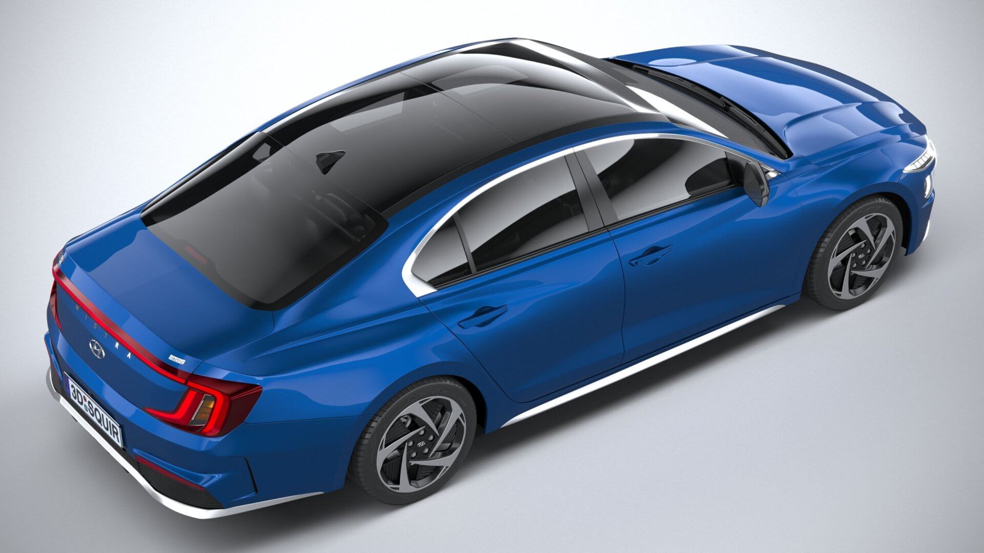 Hyundai Mistra EV 2022 - 3D Model by SQUIR