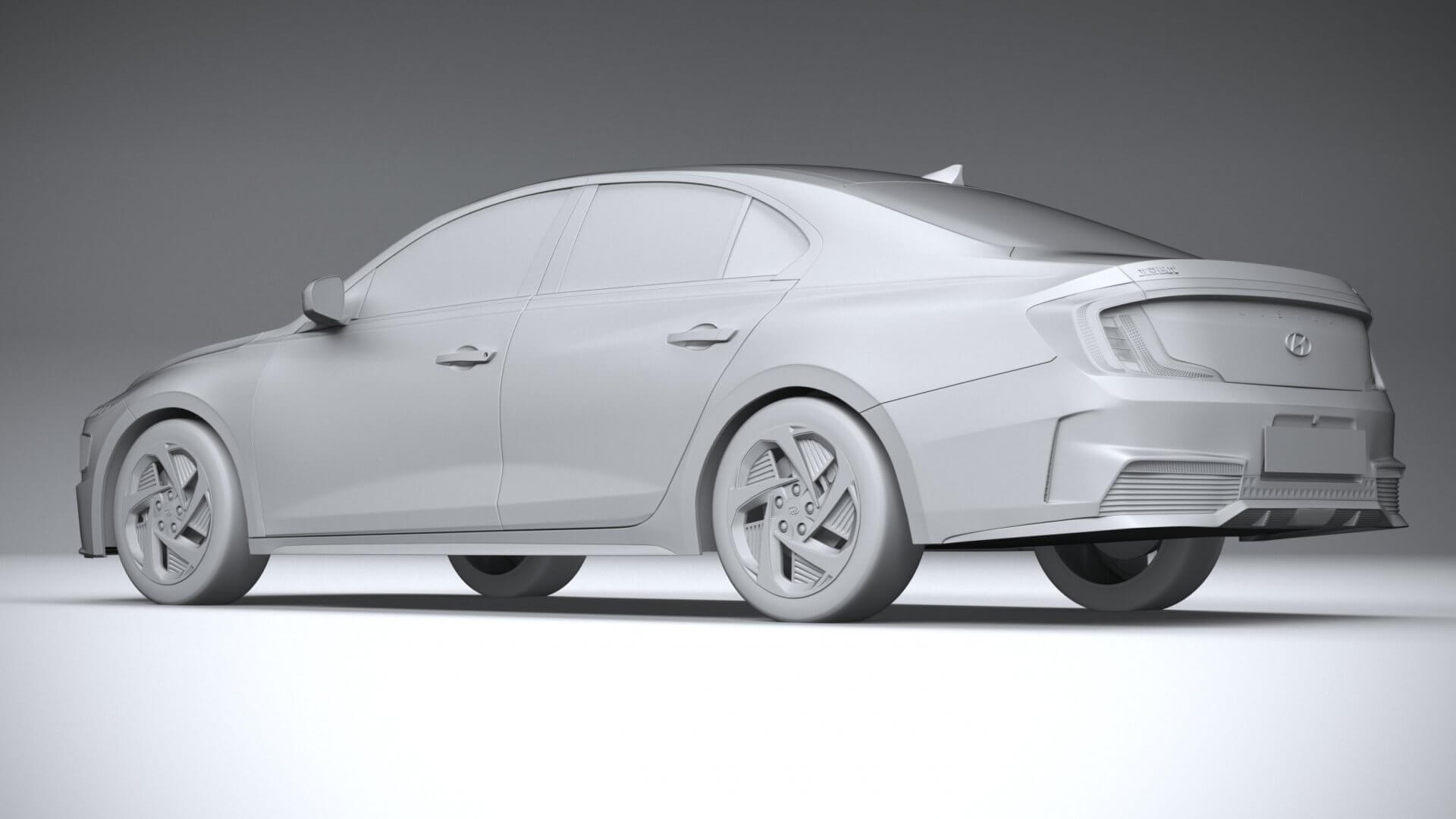 Hyundai Mistra EV 2022 - 3D Model by SQUIR